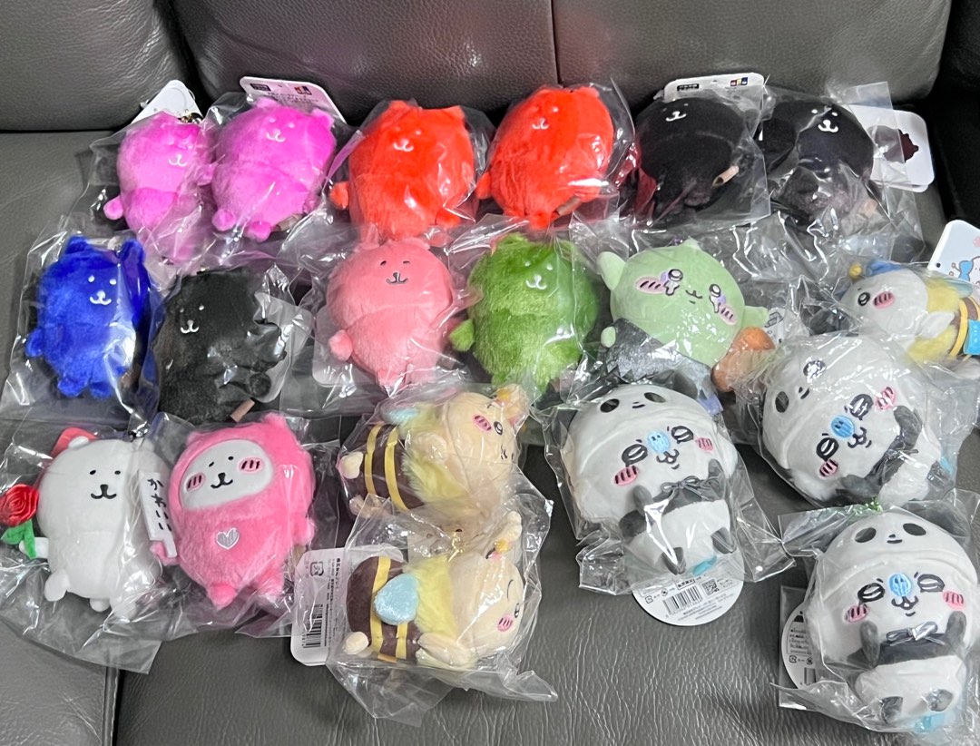 價錢p2 chiikawa nagano彩虹自嘲熊蜜蜂烏薩奇兔一番賞魷魚壽司小八棒球師傅鎧甲那孩子哥布林來來飯店飛鼠中華飯店, 興趣及遊戲, 玩具 & 遊戲類 - Carousell