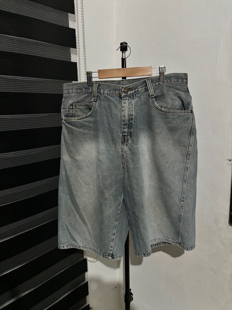 Classic Denim Jorts, Men's Fashion, Bottoms, Shorts on Carousell