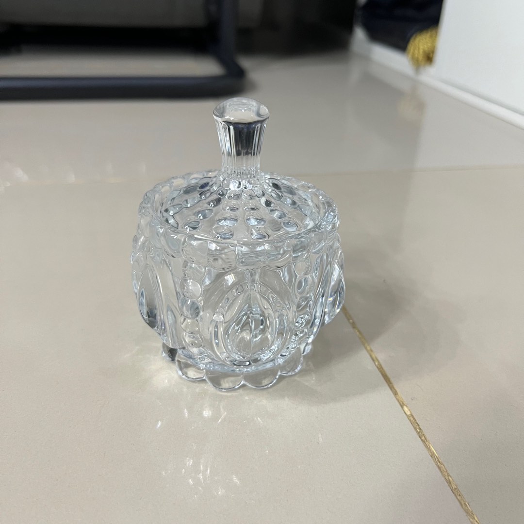 Crystal Snack Jar 200ml / Toples Kaca Kristal Delisoga Premium / Small ...