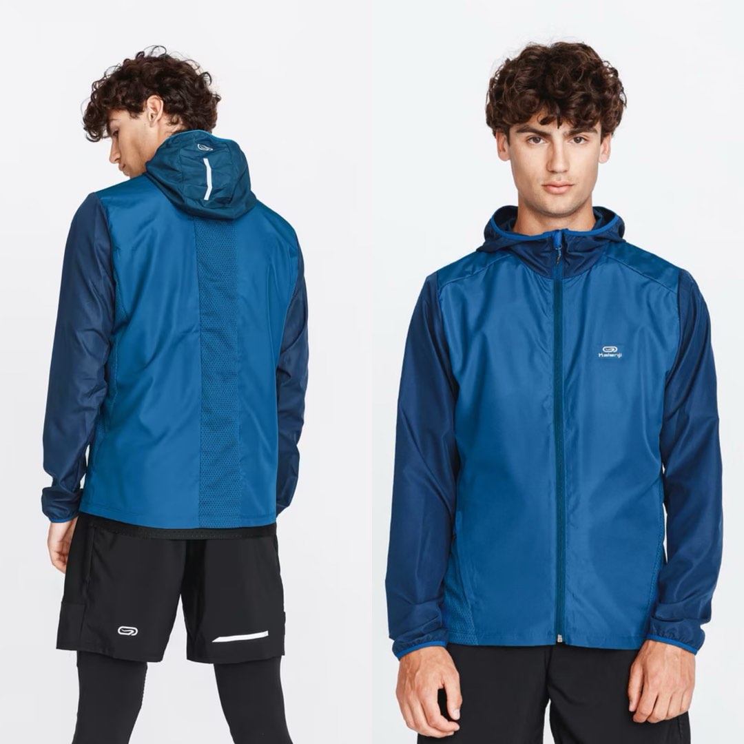 DECATHLON Kalenji Men Unisex Windbreaker Jacket Running, Men's Fashion ...