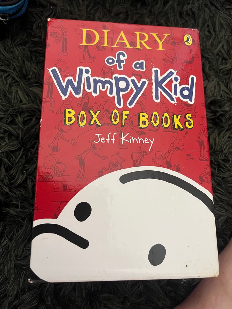 Diary of a wimpy kid box set - 4 books, Hobbies & Toys, Books ...
