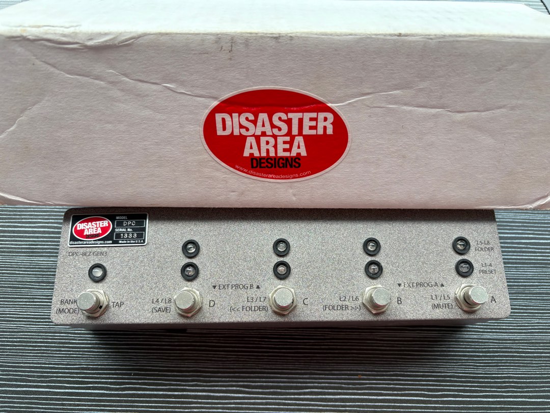 Disaster Area DPC 8EZ Gen3, Hobbies & Toys, Music & Media, Music ...