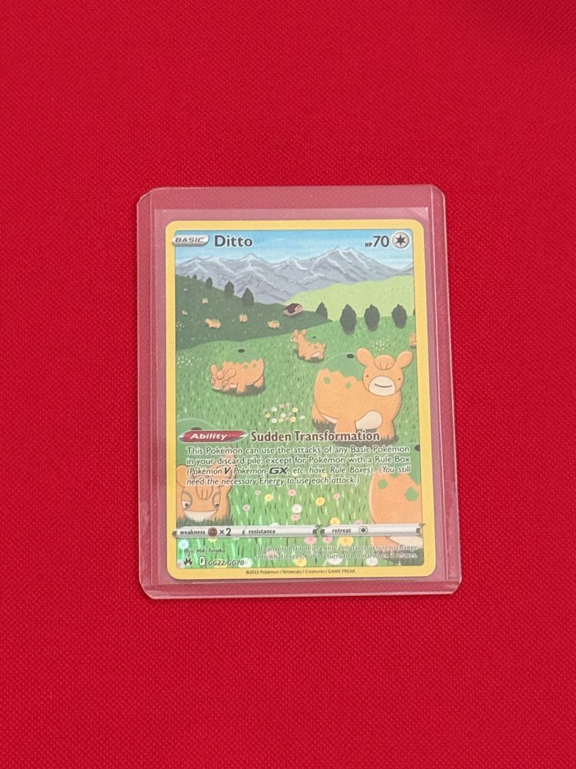 ditto ir pokemon card, Hobbies & Toys, Toys & Games on Carousell