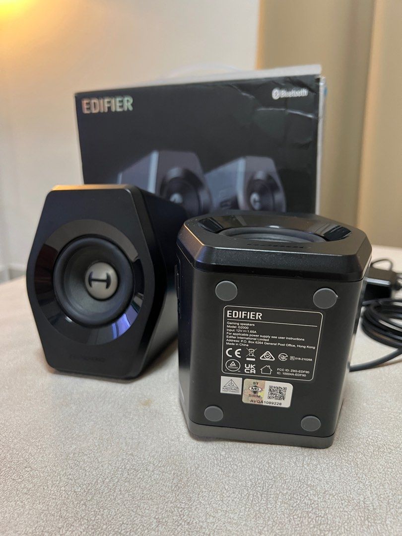 Edifier Hecate G2000 2.0 Bluetooth Gaming Speaker - RGB Lighting ...