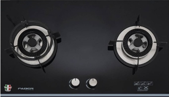 Faber Built-In Glass Gas HOB PRESTO 2B/76BK HDB Condo Private Rental ...