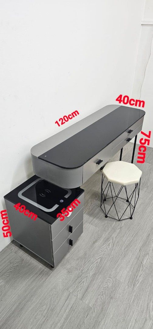 Free Delivery $290 Brand New Hi-tech Chest Drawer + Table! Wireless ...