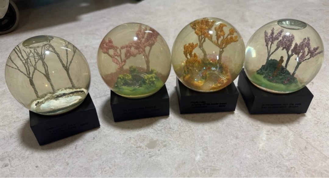 FREE-JAPAN SNOW GLOBES X 4, Hobbies & Toys, Memorabilia & Collectibles ...