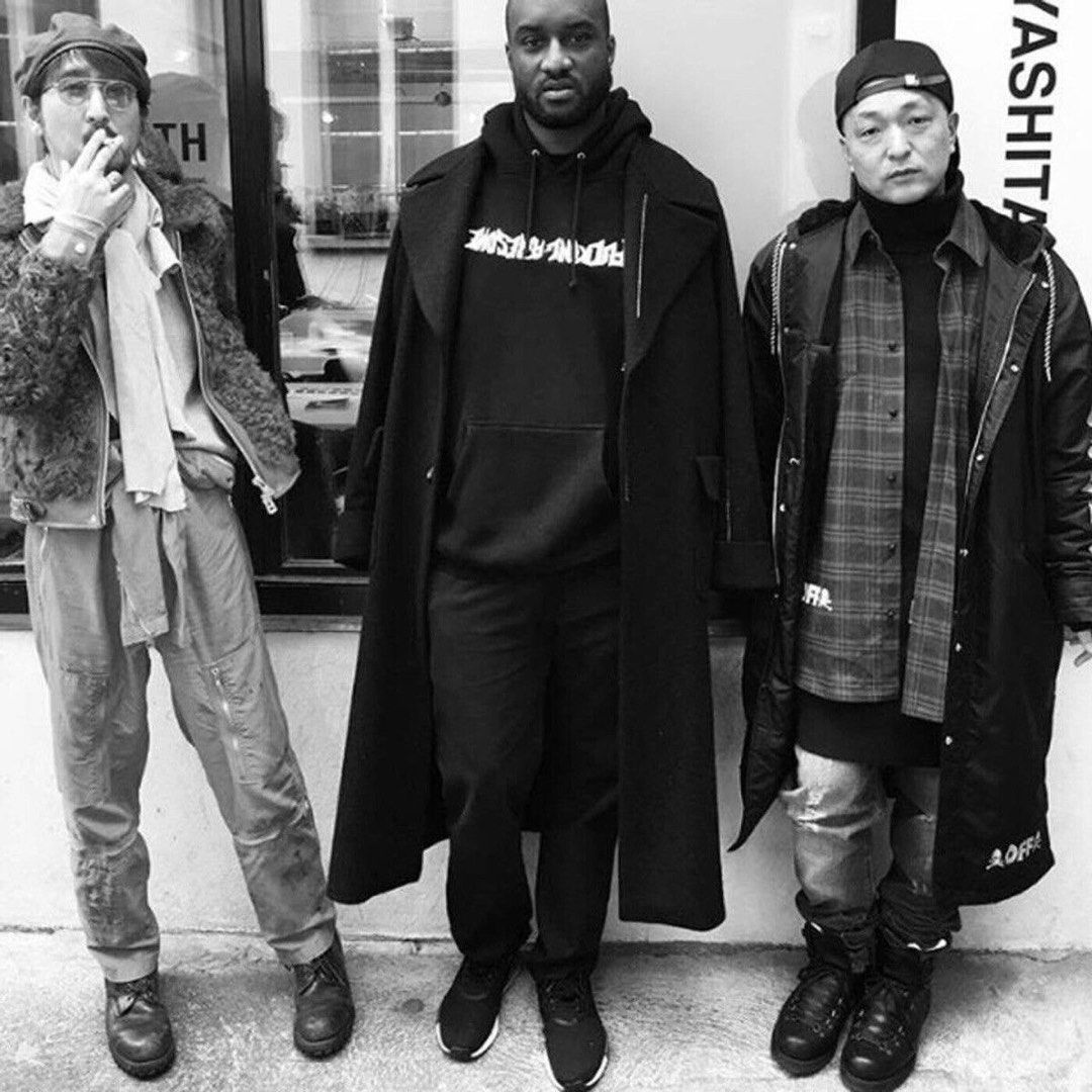 Fucking Awesome OG Inverted Logo Hoodie Worn by Virgil Abloh and Travis ...
