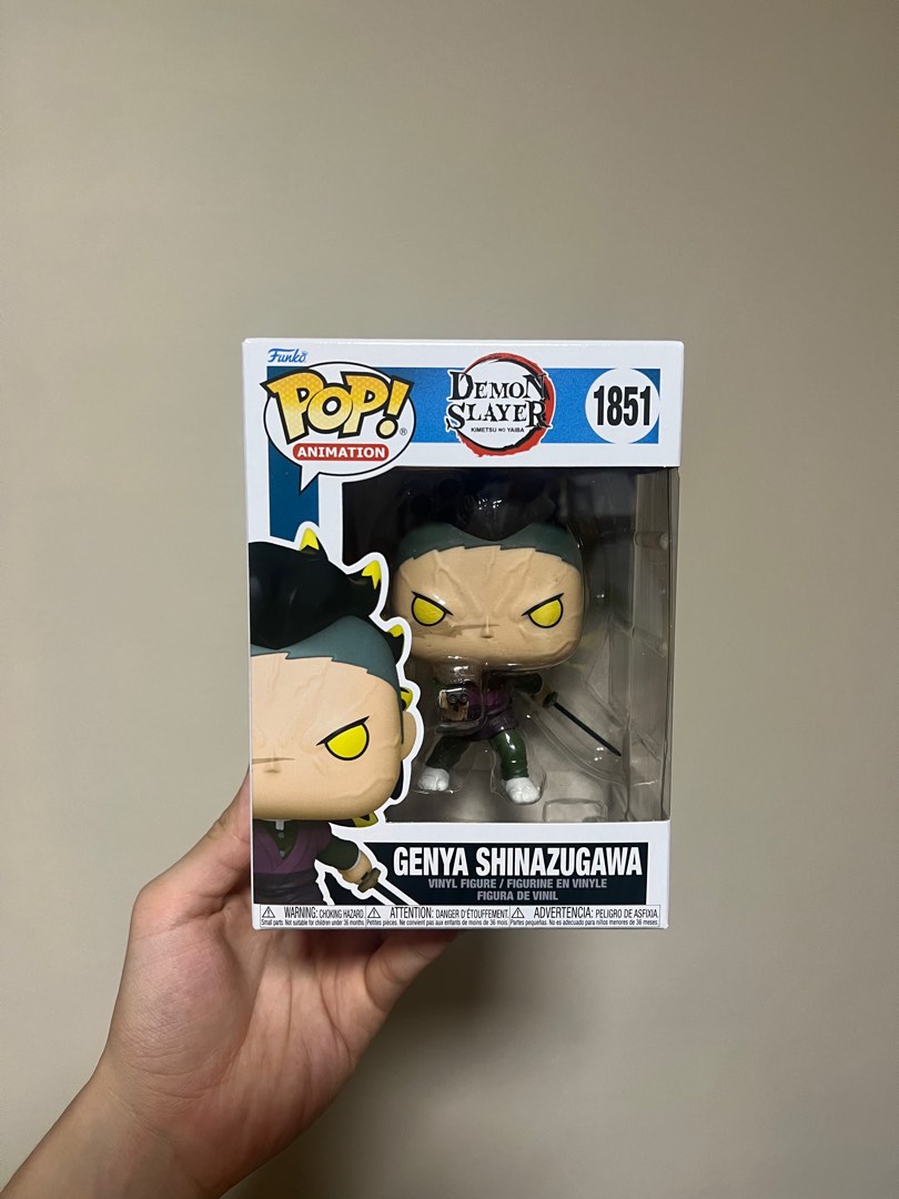 Funko POP: Demon Slayer - Genya Shinazugawa 1851, Hobbies & Toys, Toys ...