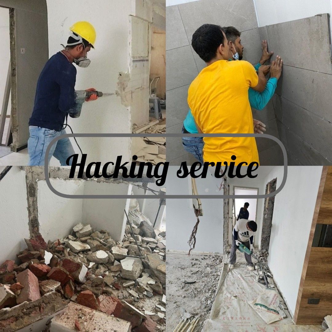 Hacking, Plastering, Dismantle & Disposal service, vinny floor remove ...