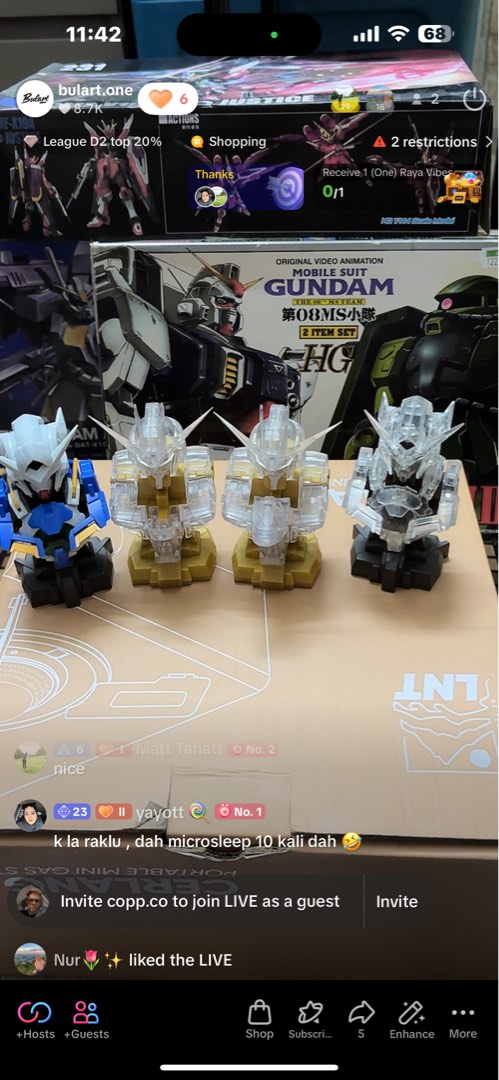 Head Statue Gunpla, Hobbies & Toys, Toys & Games on Carousell