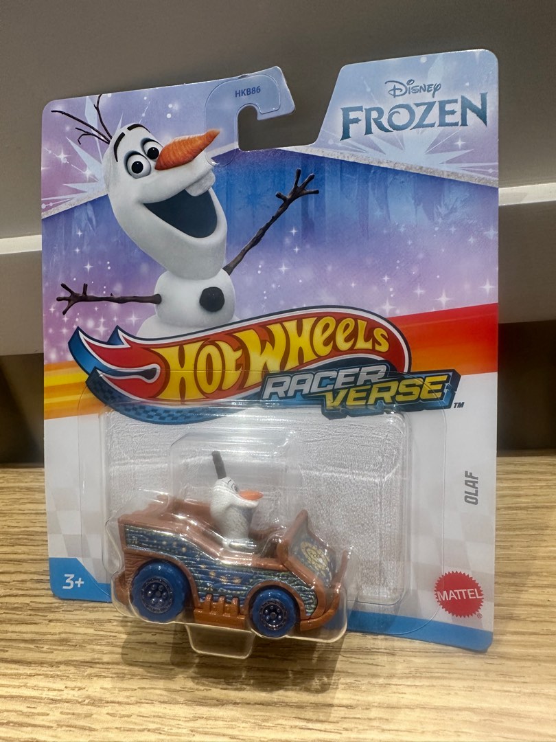 HOT WHEELS RACER VERSE - OLAF, Hobbies & Toys, Toys & Games on Carousell