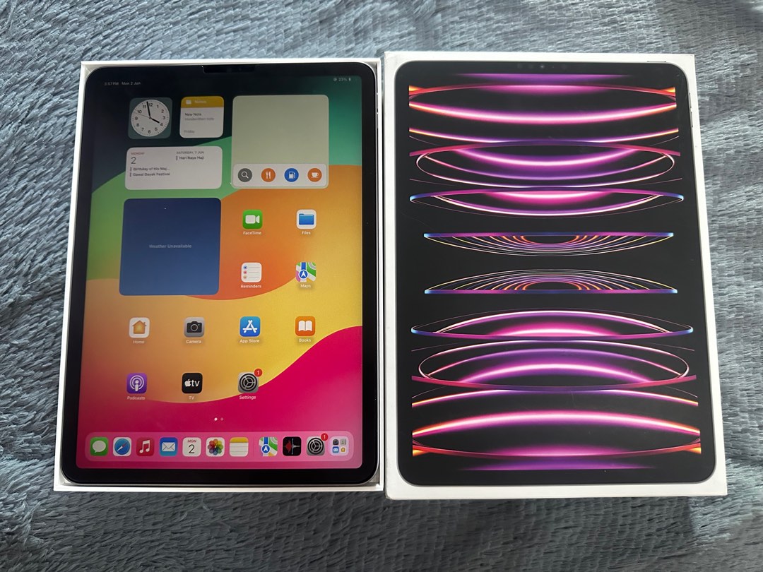 iPad Pro 4 11" WiFi (2022) Space Grey 128GB, Mobile Phones & Gadgets ...