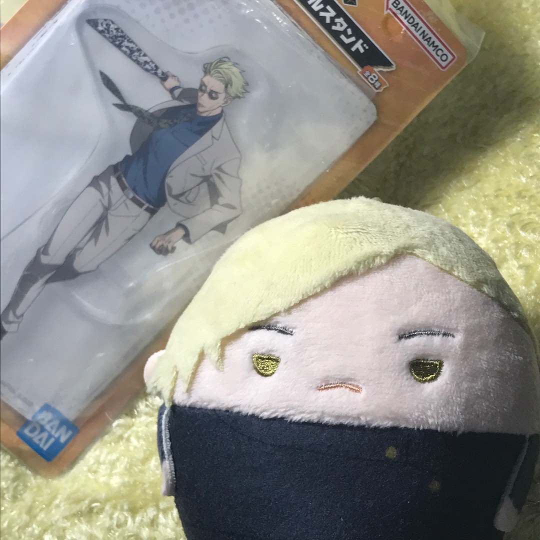 JJK Jujutsu Kaisen Kento Nanami teen small fuwa fuwakororin plushie ...