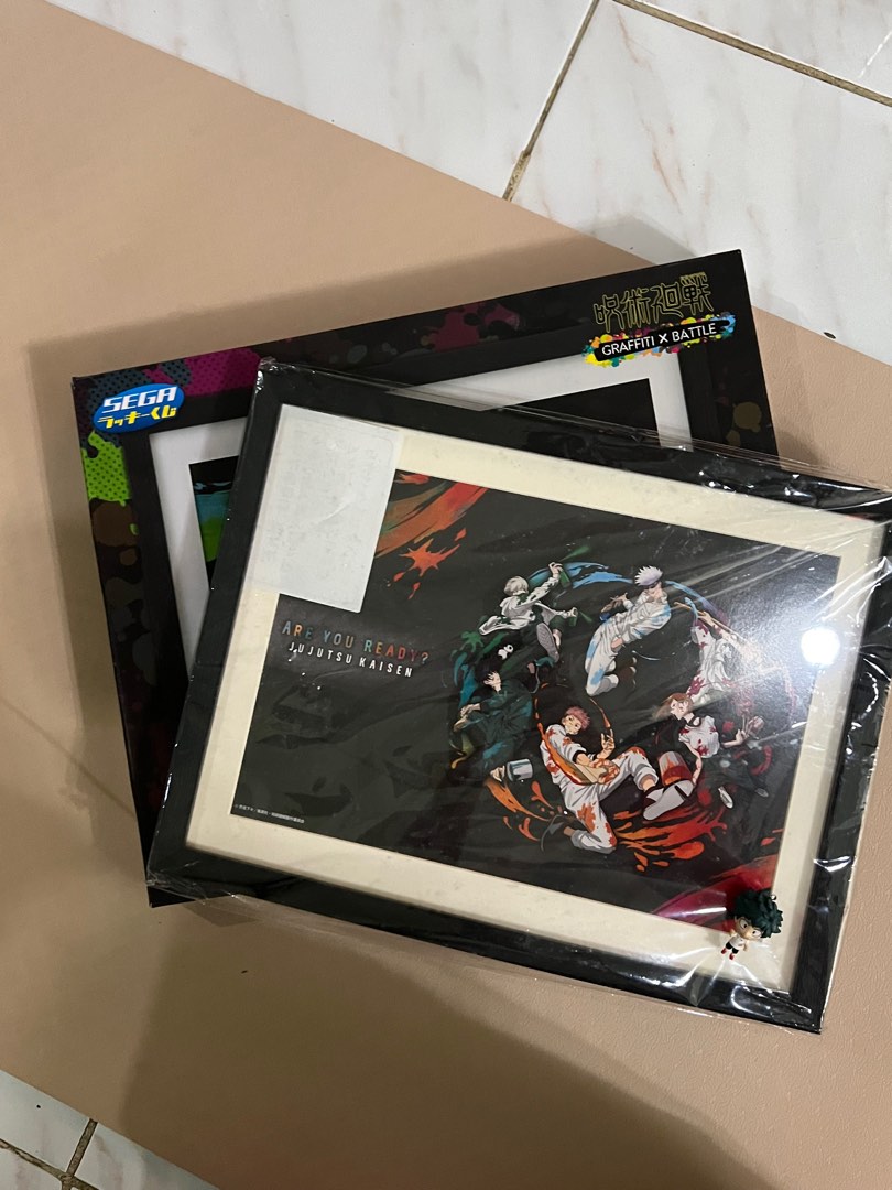 Jujutsu Kaisen! Graffiti Battle Display Frame - Yuji, Megumi, Nobara ...