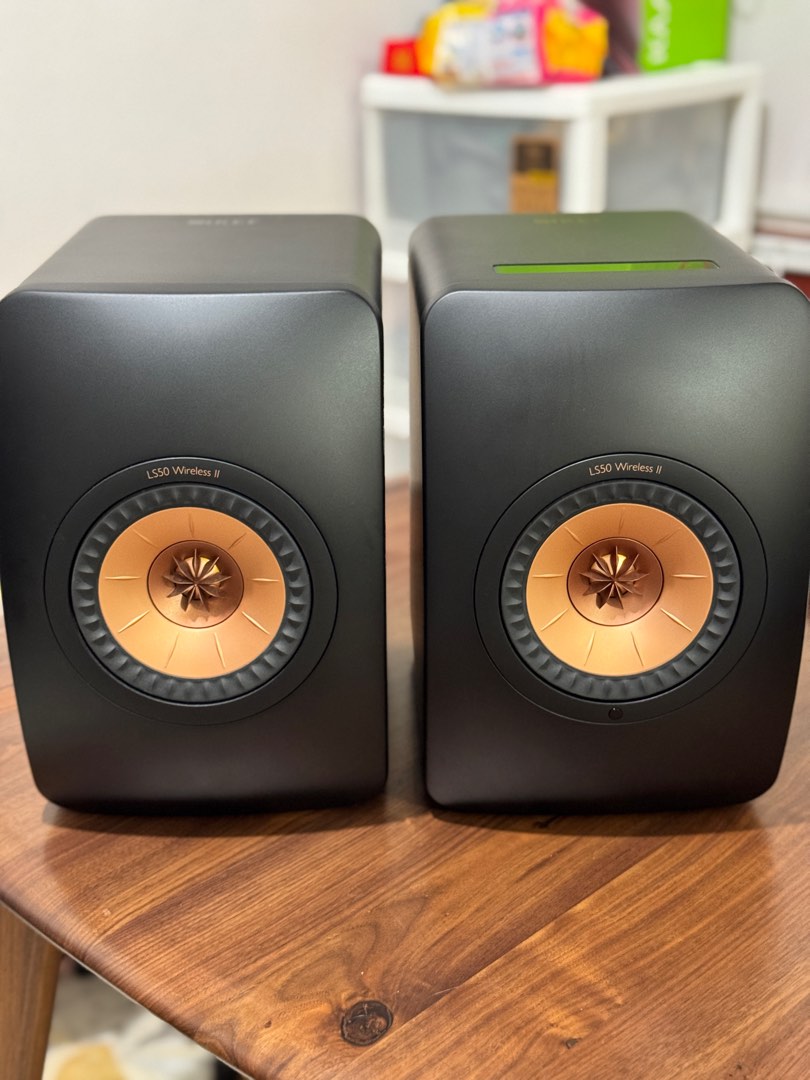 KEF LS50 Wireless II Active Powered Speakers, Audio, Soundbars ...