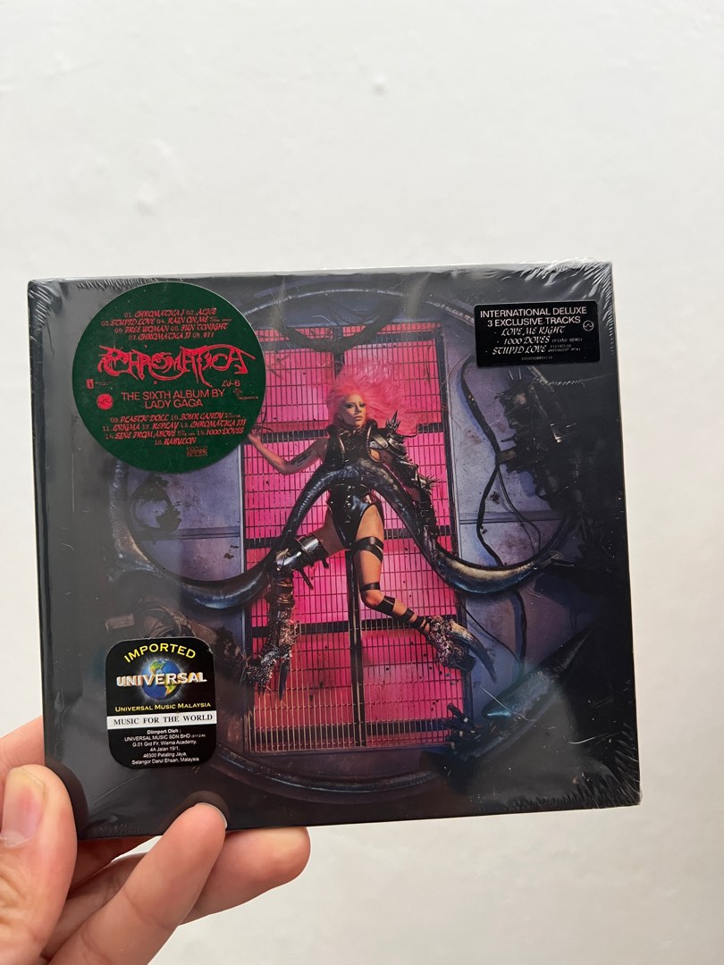 Lady Gaga Chromatica Album, Hobbies & Toys, Music & Media, CDs & DVDs ...