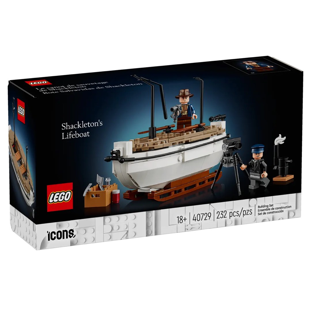 LEGO Icons 40729 - Shackleton’s Lifeboat, Hobbies & Toys, Toys & Games ...