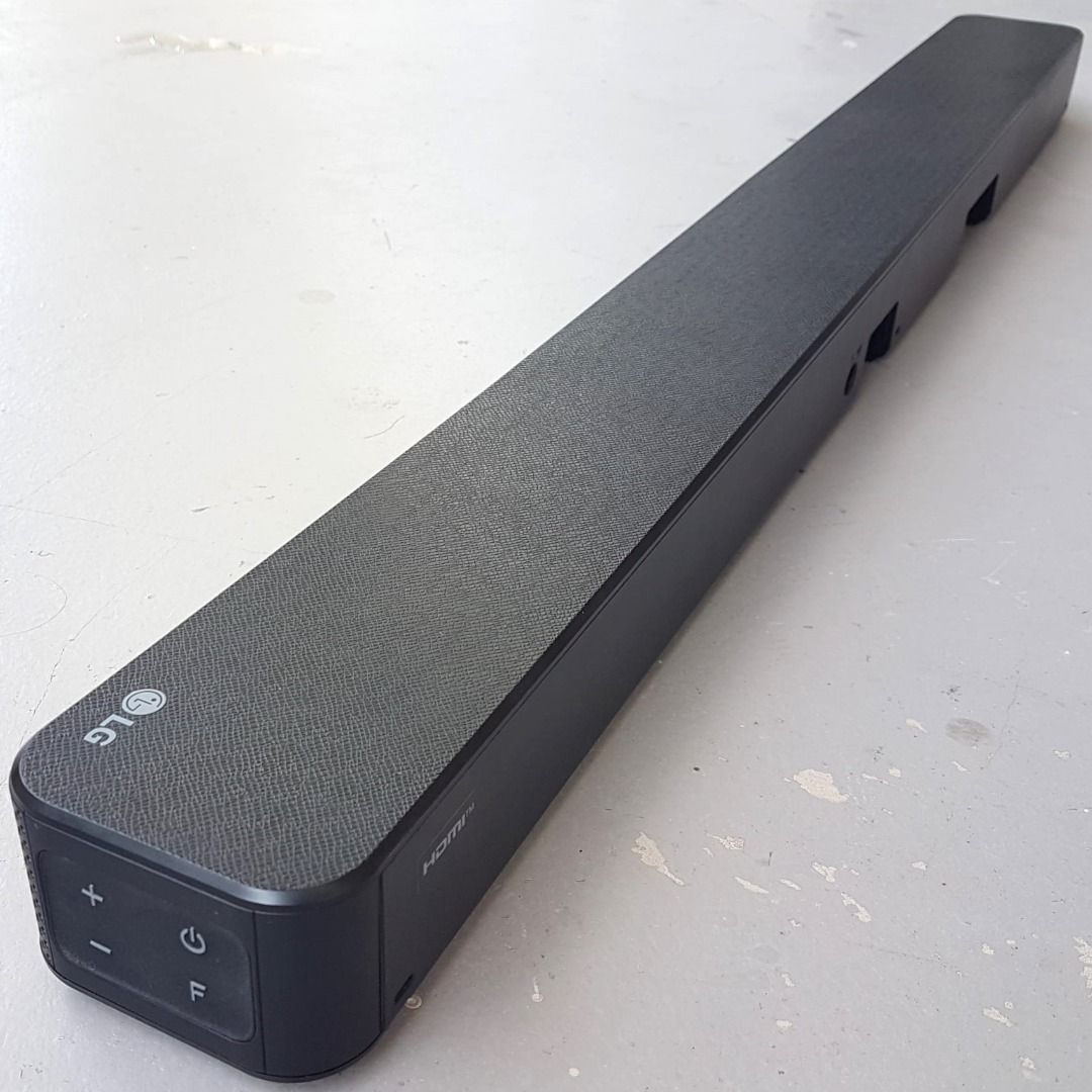 LG Wireless Bluetooth Soundbar, Model SN5Y, Sleek Black Design, High ...