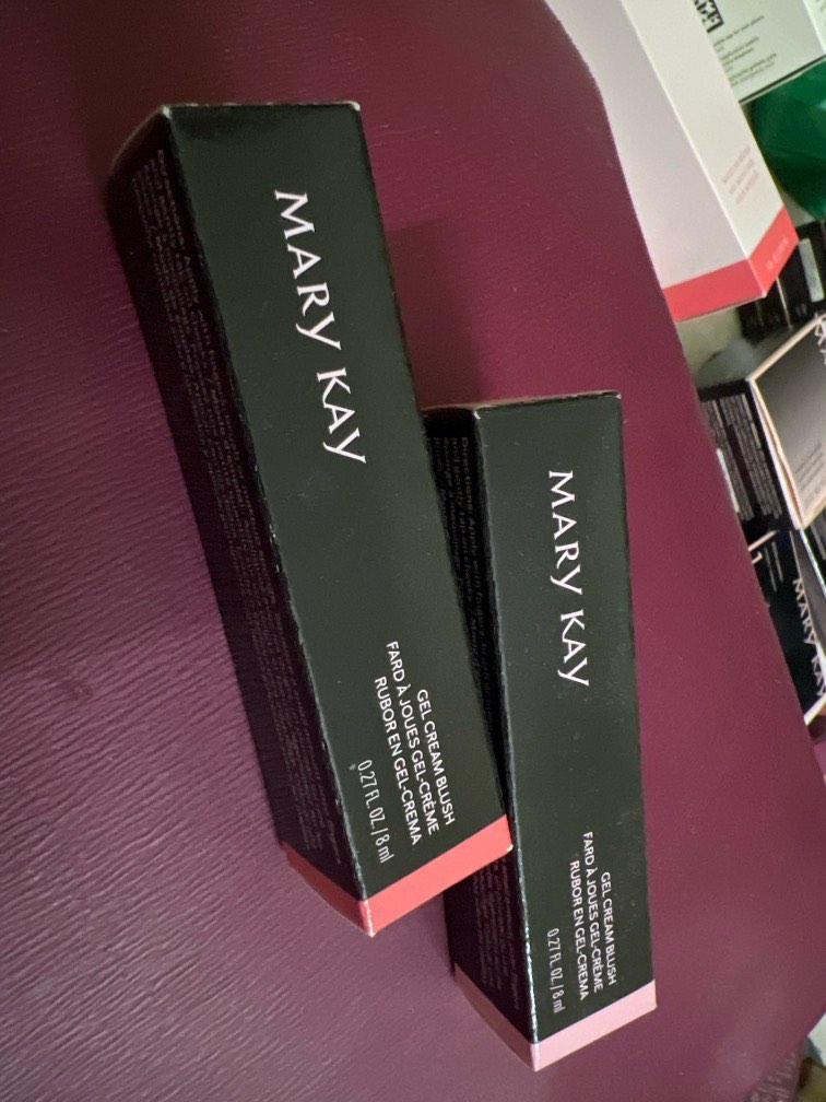 MARY KAY GEL CREAM BLUSH - DEWY PEACH & BLUSHING PINK (LIMITED EDITION ...