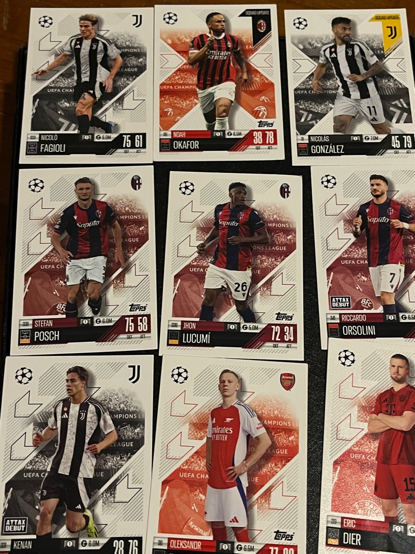 Match attax 24/25 base cards, Hobbies & Toys, Memorabilia ...