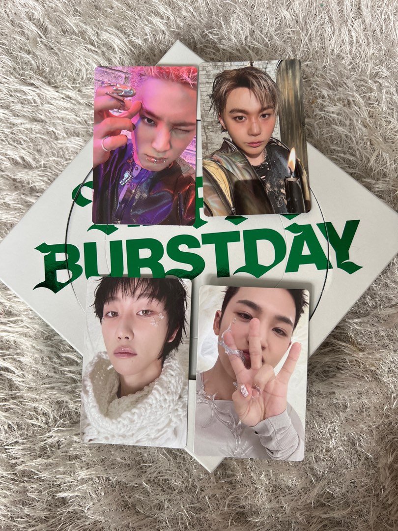 Mingyu Burstday set, Hobbies & Toys, Memorabilia & Collectibles, K-Wave ...