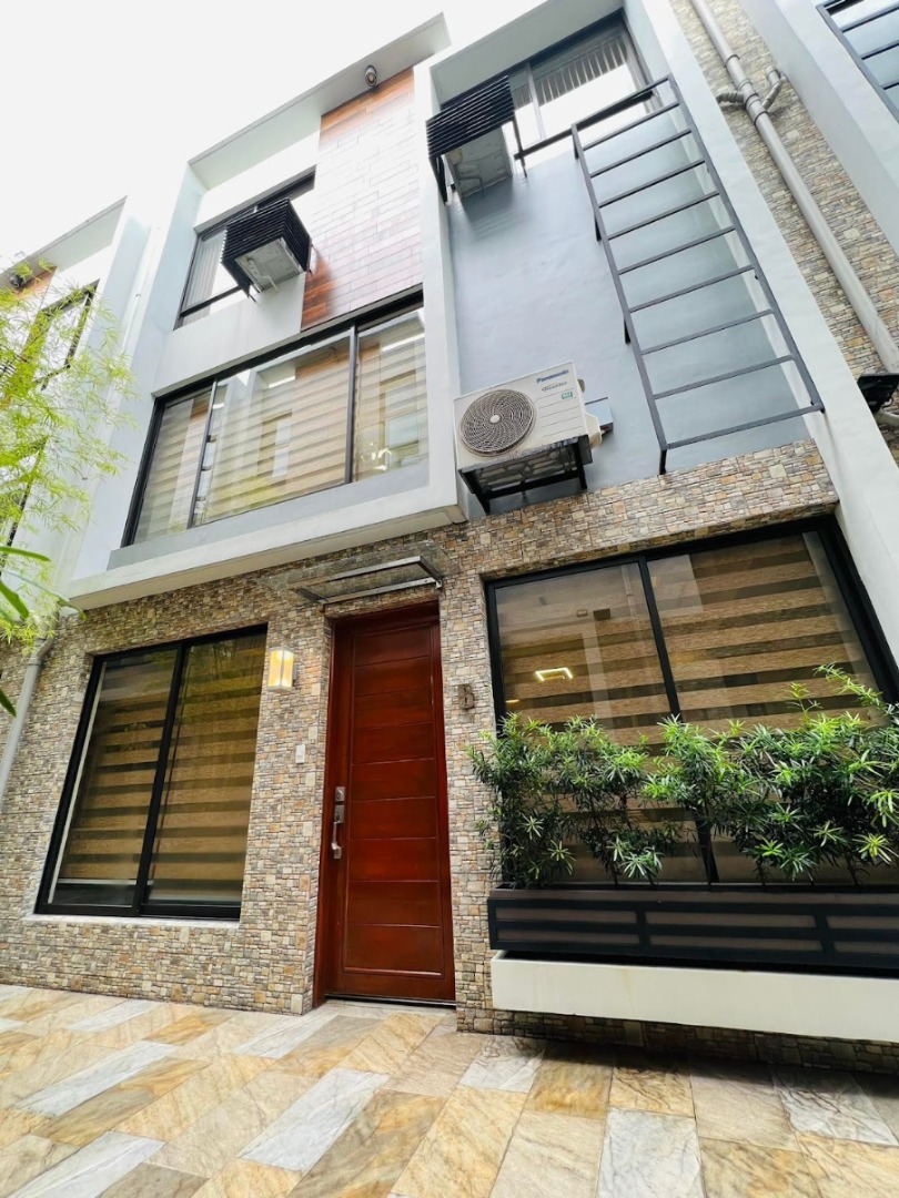 Modern 4-Storey Townhouse with 3BR FOR LEASE at The Benitez Courtyards ...