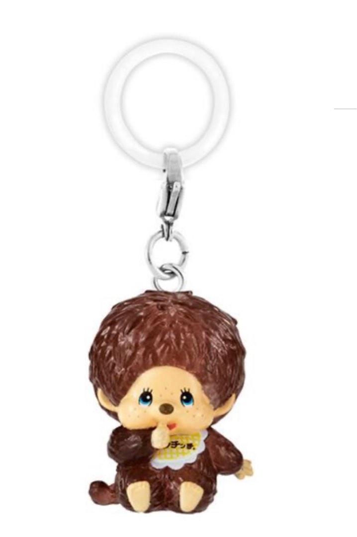 Monchhichi-kun Sitting Mejirushi Charm Monchichi Gashapon Gacha from ...