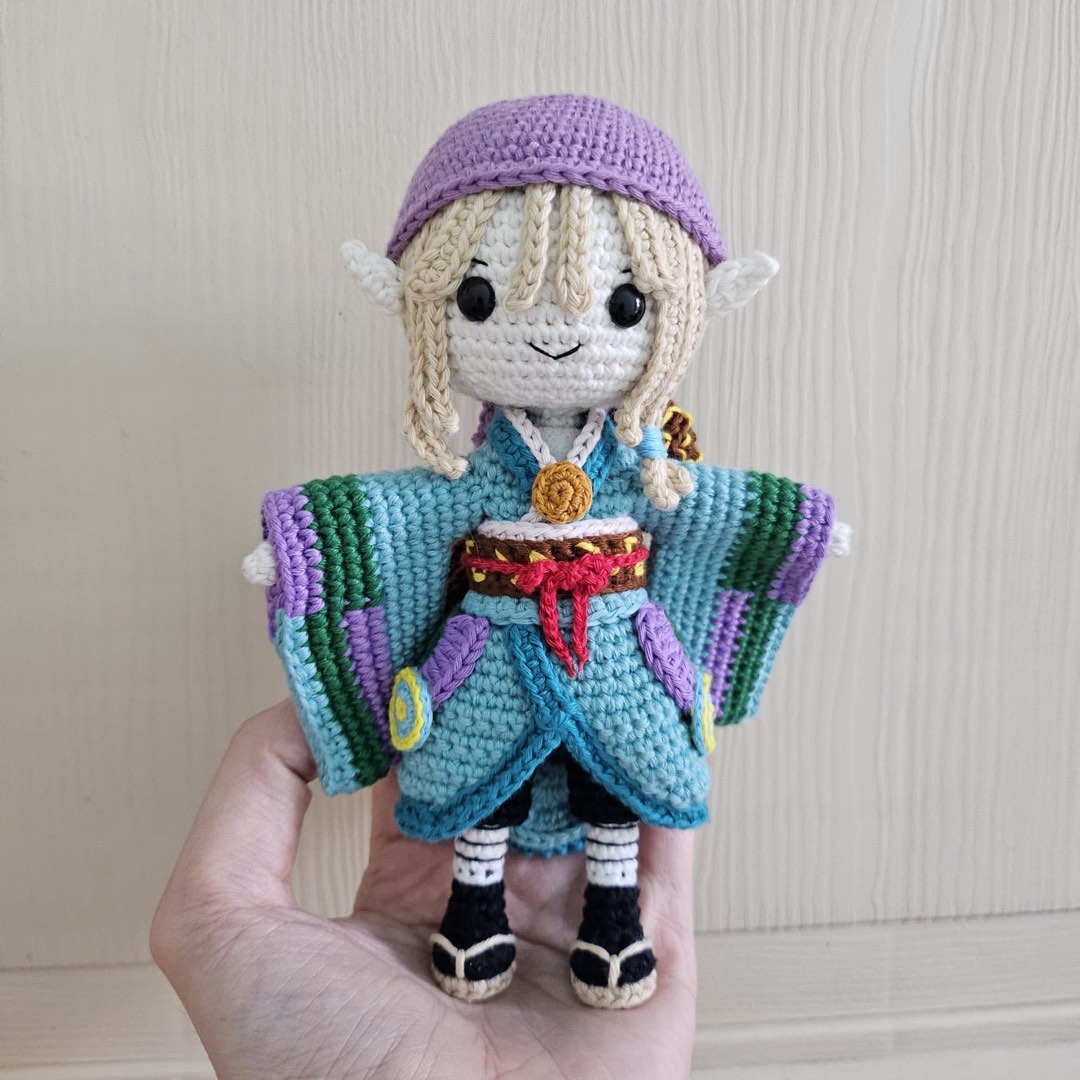 Mononoke Kusuriuri Guy Handmade Crochet Doll, Hobbies & Toys ...