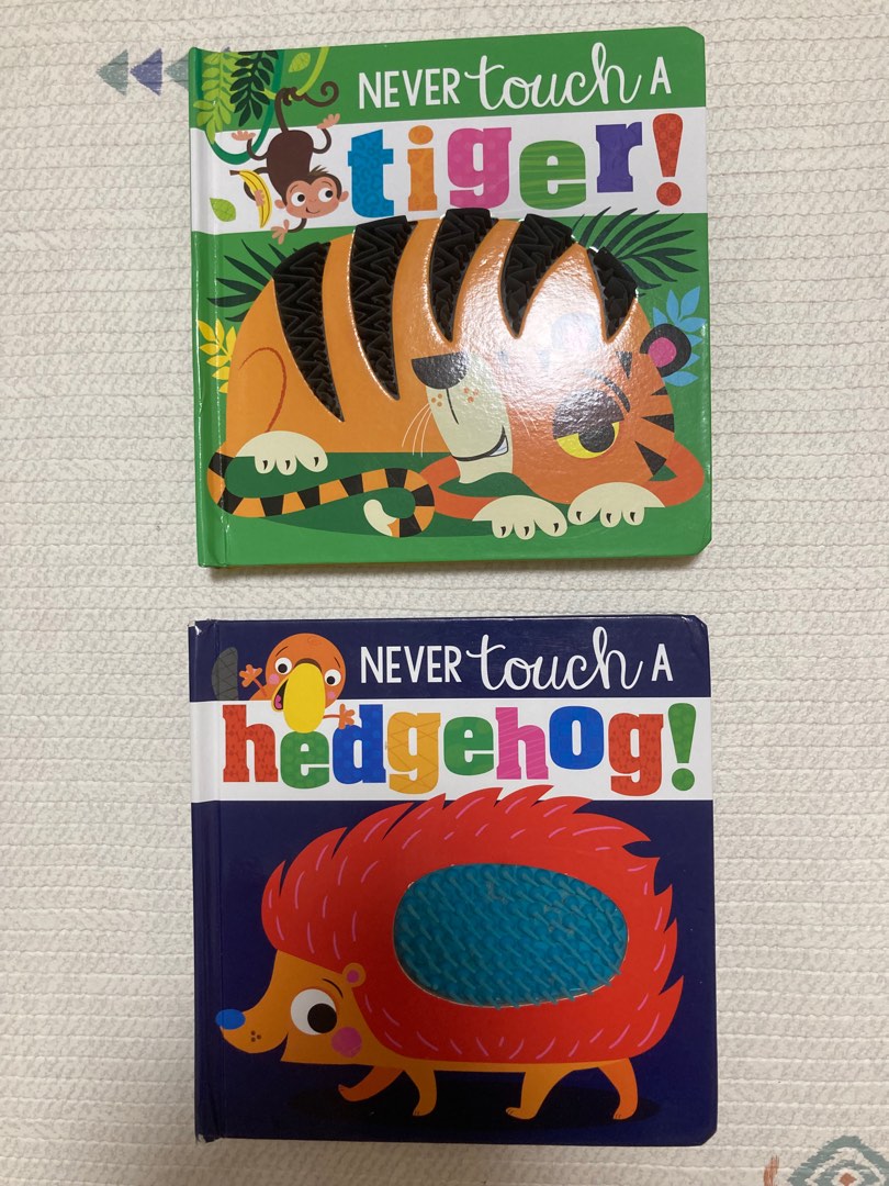 Never Touch a Tiger / Hedgehog series, Hobbies & Toys, Books & Magazines, Children's Books on ...