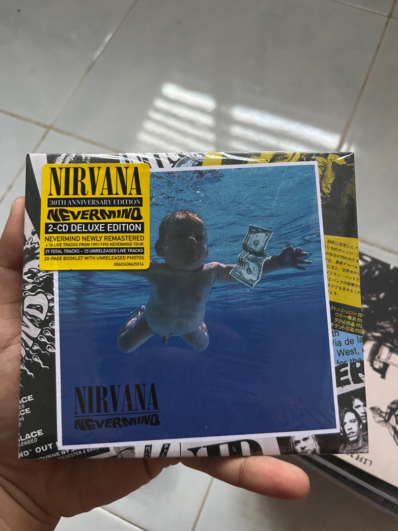 Nevermind by Nirvana 2 CD Deluxe Edition (SEALED), Hobbies & Toys, Music & Media, CDs & DVDs on ...