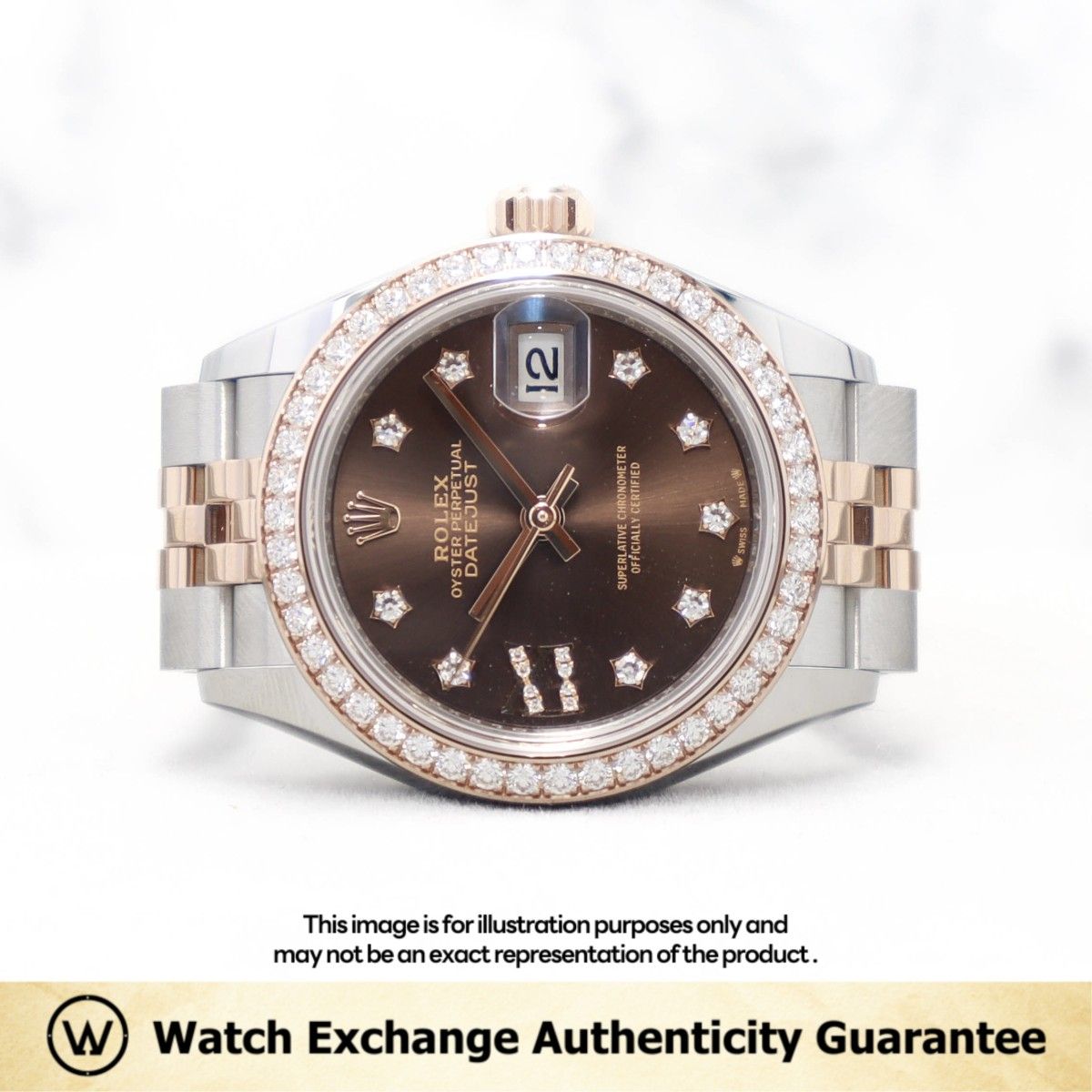 New Apr 2025 Rolex Datejust Jubilee 279381RBR 279381 Chocolate w Star ...