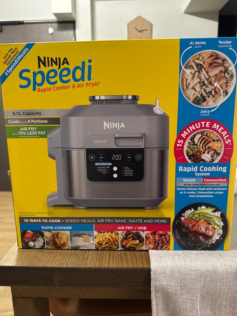 ninja speedi 10 in 1 rapid cooker and fryer , TV & Home Appliances ...