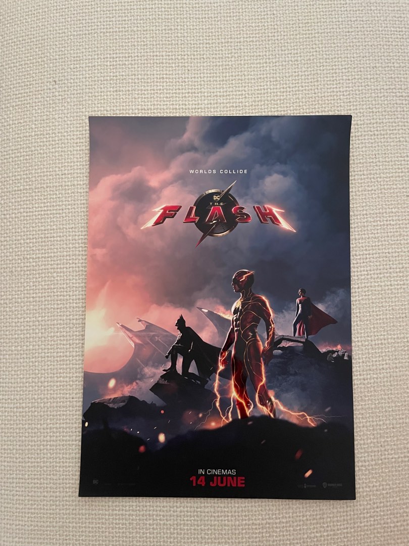 Official Flash Movie Poster, Hobbies & Toys, Memorabilia & Collectibles ...