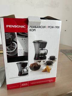 Pensonic Coffee Maker (1.2 L) PCM-1902, TV & Home Appliances, Kitchen ...