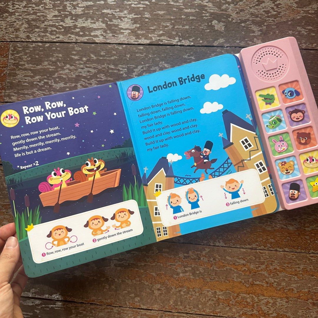 Pink Fong Nursery Rhymes Baby Children Kid Toddler Sound Music Song ...