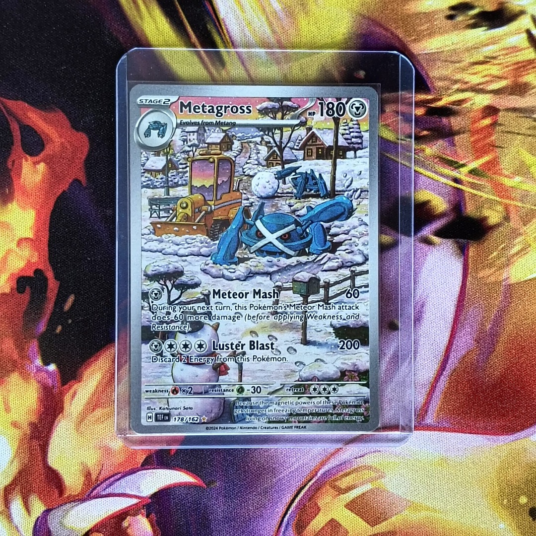 Pokemon Card English Temporal Forces Metagross IR 178/162, Hobbies ...