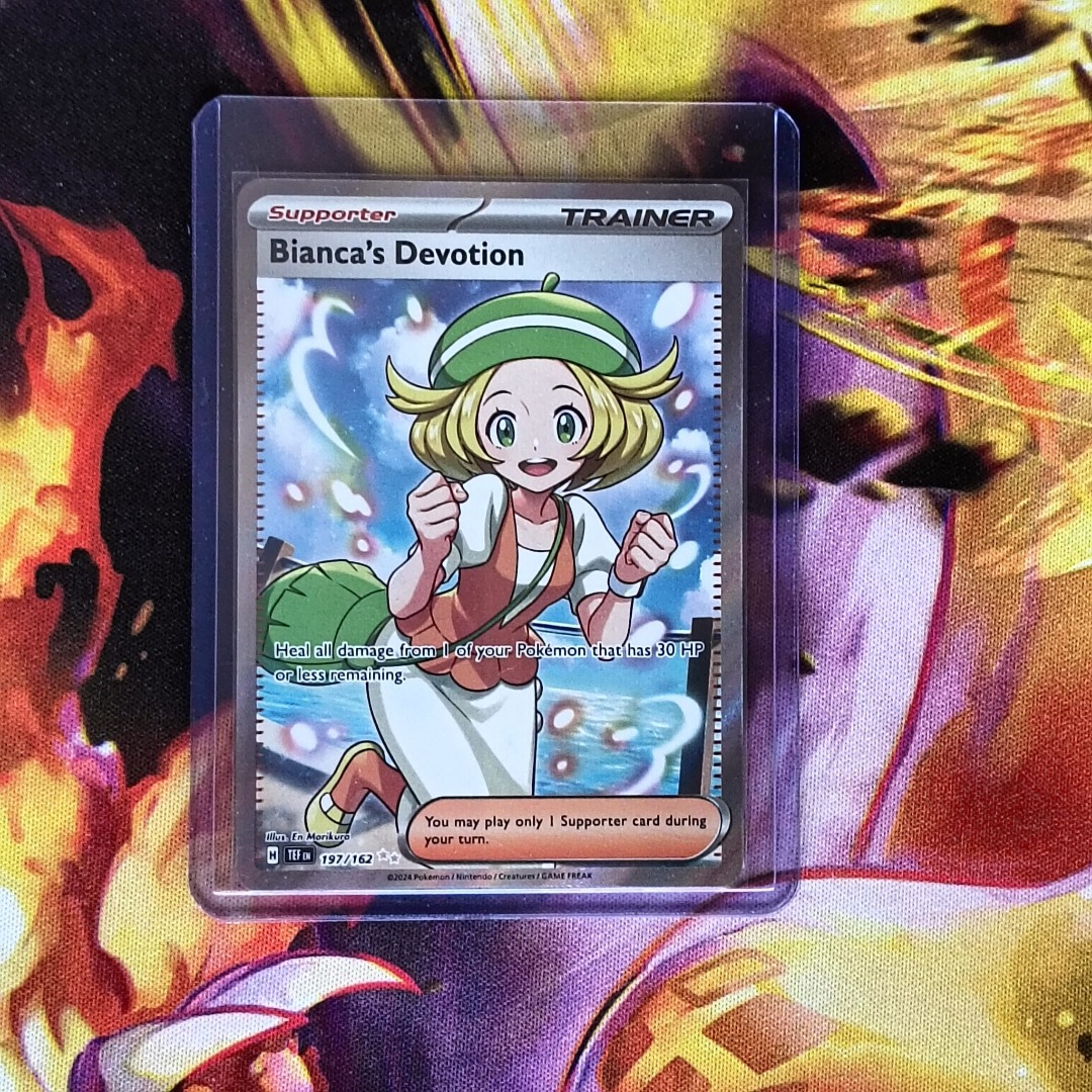 Pokemon Card English Temporal Forces Bianca's Devotion SR 197/162 ...