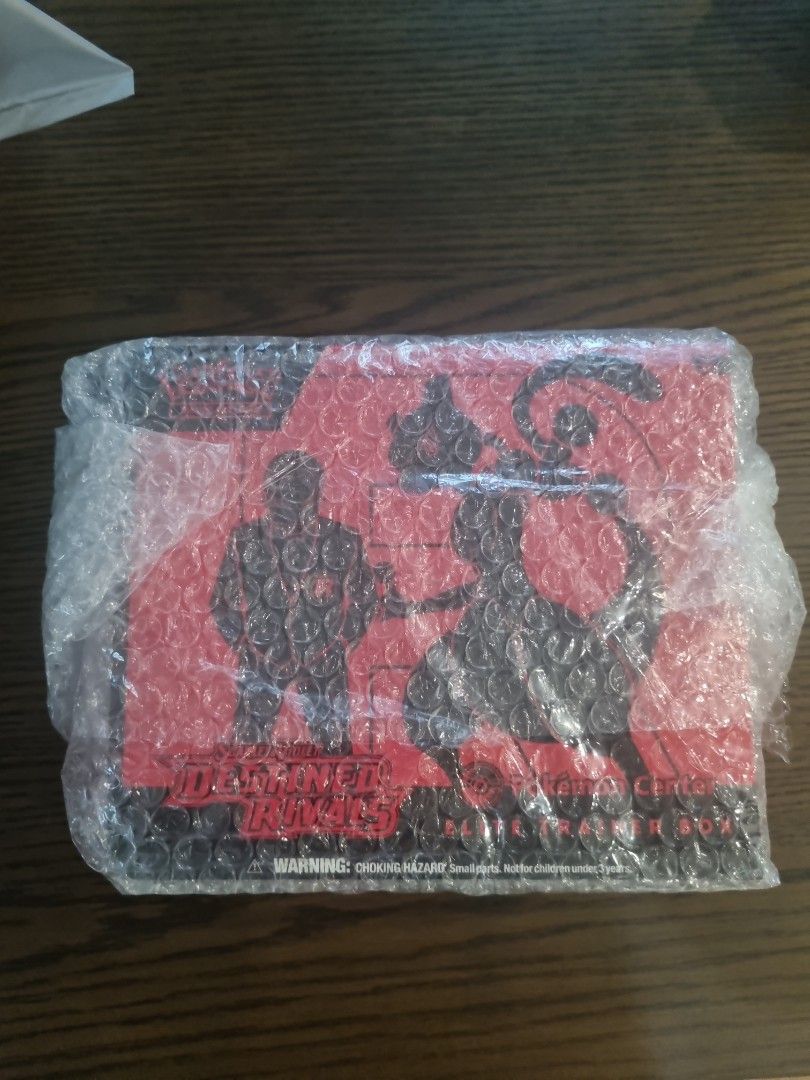 Pokemon Center Destined Rivals Elite Trainer Box (ETB Unshrinked ...