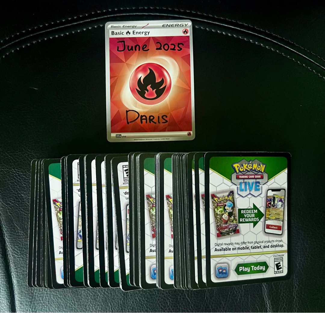 Pokemon TCG live game code card journey together, Hobbies & Toys, Toys ...