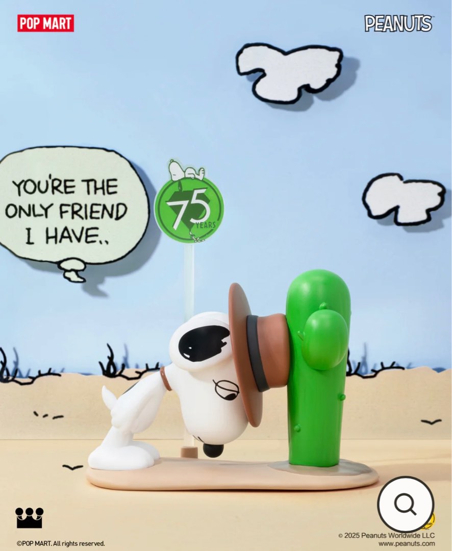 POP MART Peanuts 75th Anniversary | Snoopy Comic Life Series, Hobbies ...