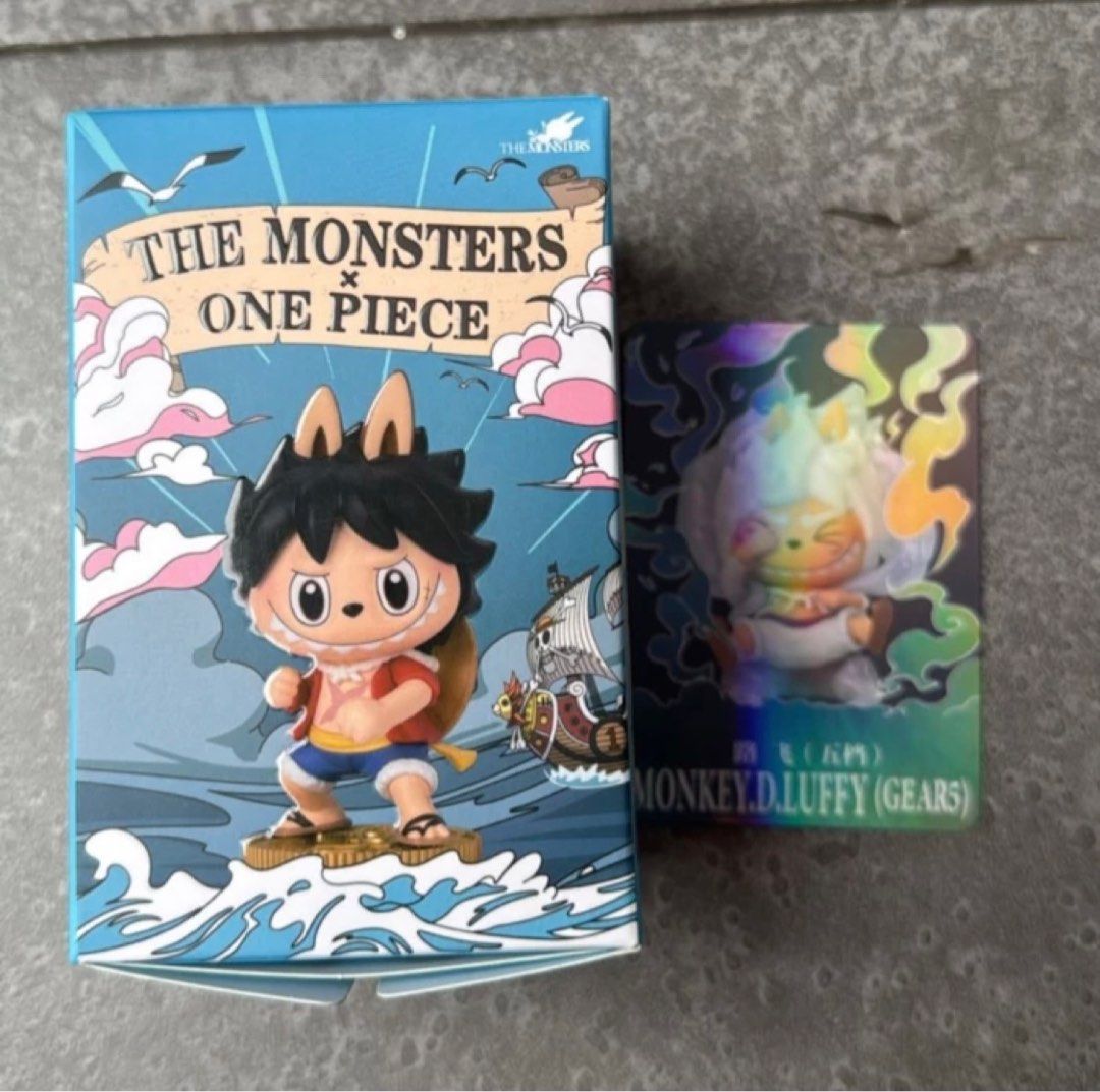 Pop Mart The Monsters Labubu x One Piece Secret Luffy Gear 5 Belum Buka ...
