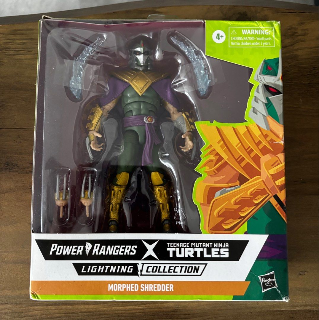 Power Rangers Lightning Collection TMNT Morphed Shredder, Hobbies ...