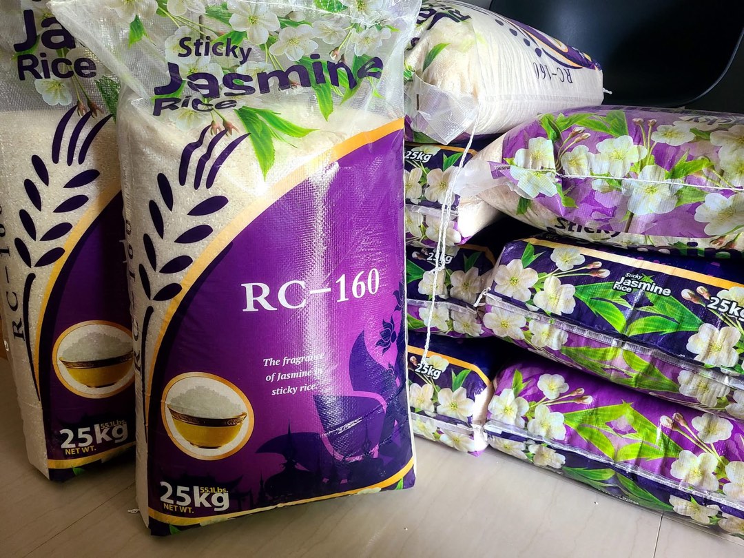 PURE JASMINE STICKY RICE 160, Food & Drinks, Rice & Noodles on Carousell
