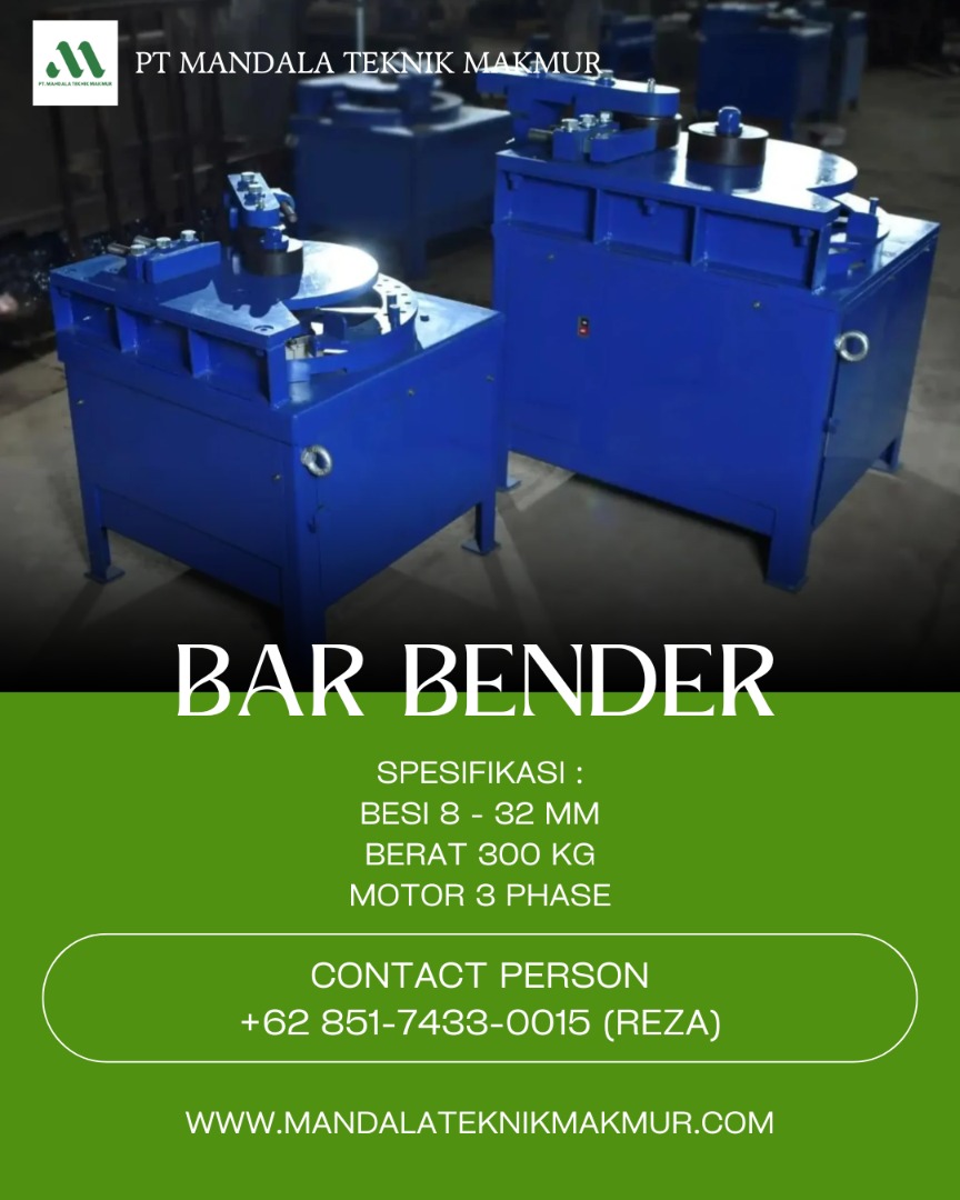 Rental alat bar bending dan bar cutting Dumai | Rental Bar Bending ...
