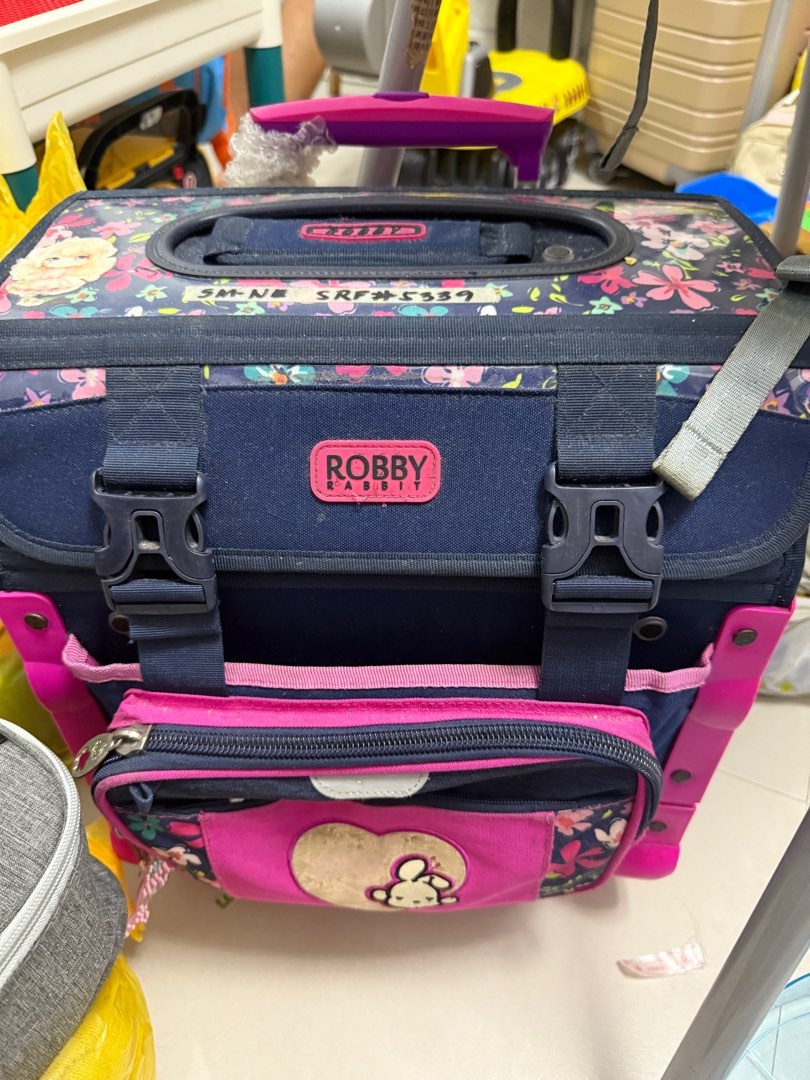 Robby Rabbit Trolley Bag, Hobbies & Toys, Stationary & Craft ...