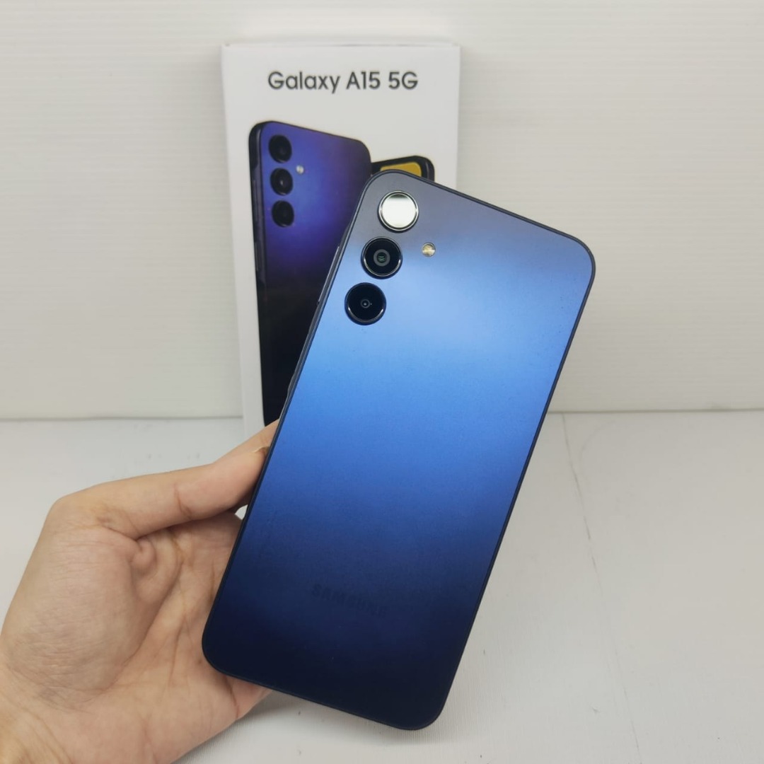 Samsung A15 5G 8/256GB Navy Fullset Mulus No Minus Siap Pakai No ...