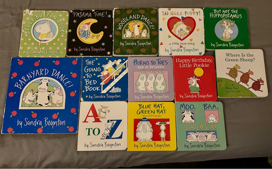 Sandra Boyton board books kids toddler, Babies & Kids, Infant Playtime ...