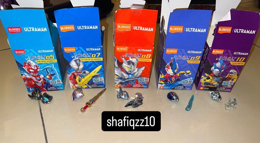 Secret Ultraman Blokees, Hobbies & Toys, Toys & Games on Carousell