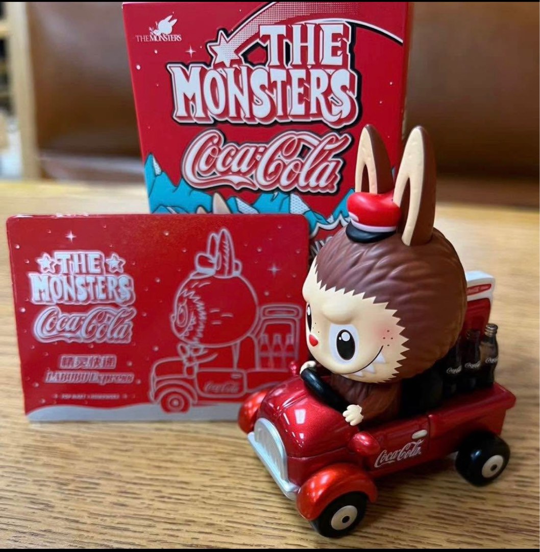 Sell Popmart Labubu Coke Secret, Hobbies & Toys, Toys & Games on Carousell